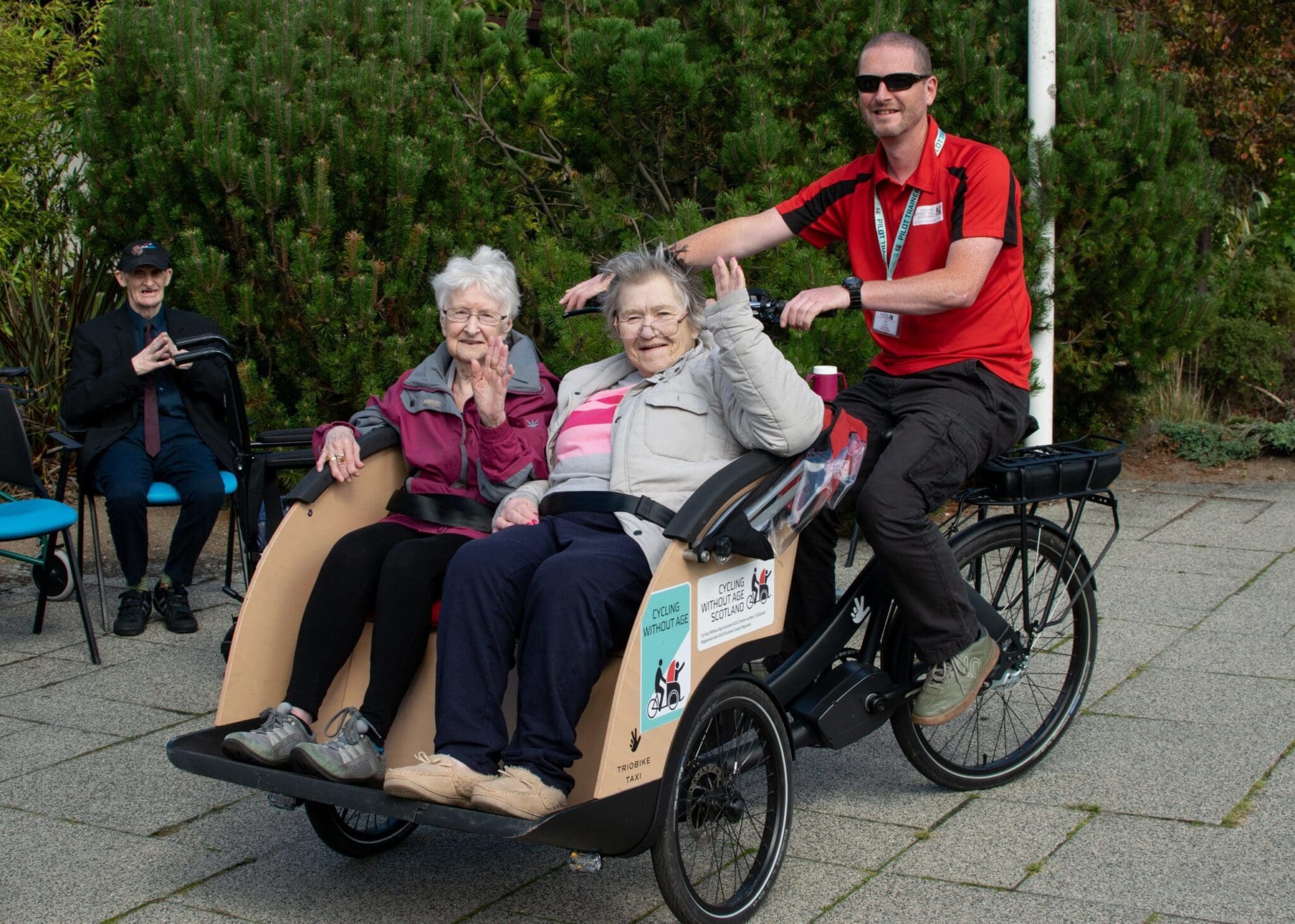 Excitement as Cycling Without Age Scotland project rides into Aberdeen ...