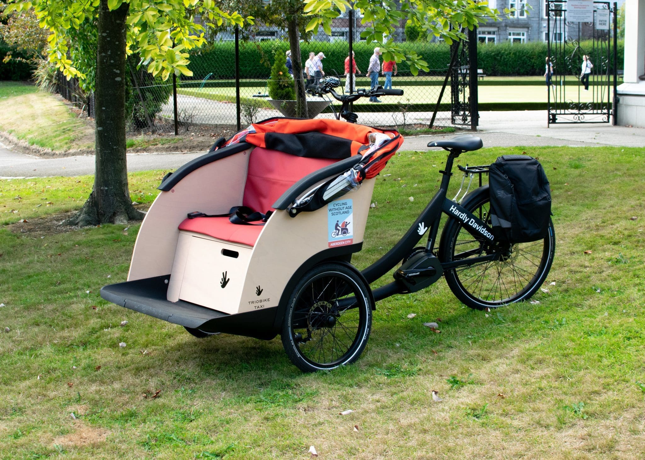 Excitement as Cycling Without Age Scotland project rides into Aberdeen ...