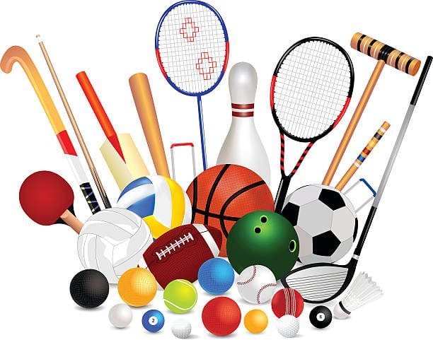 Multi Sports Clipart