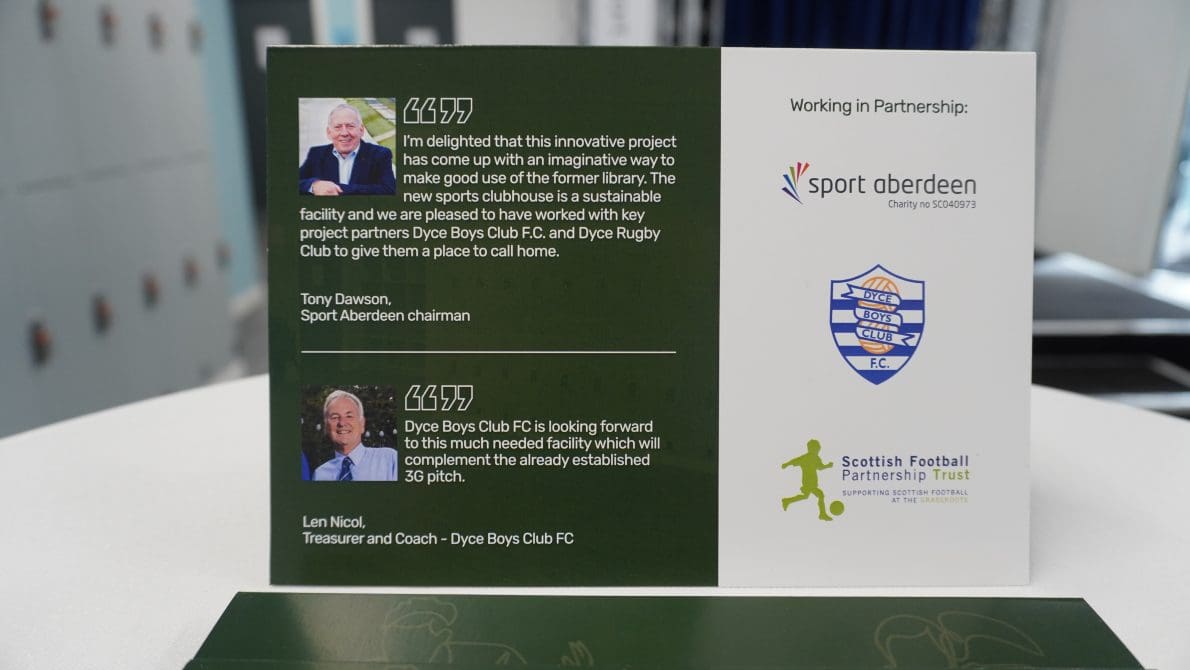 New vibrant sports pavilion in Dyce officially opened - Sport ...