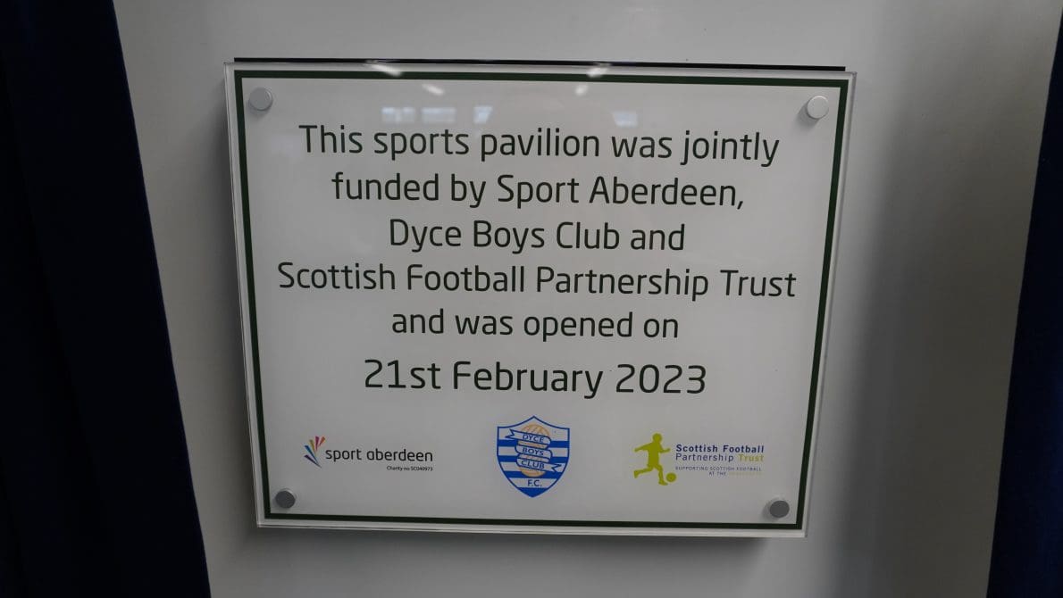 New vibrant sports pavilion in Dyce officially opened - Sport ...
