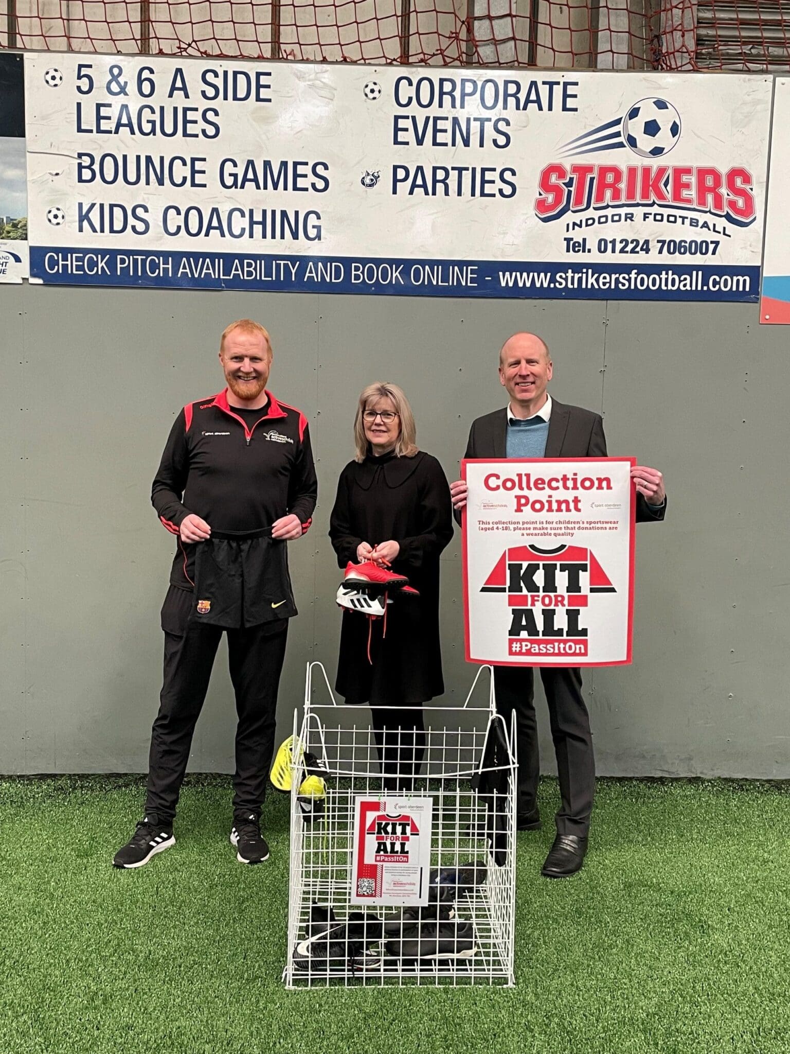 Sport Aberdeen's Active Schools team helps children access recycled and ...