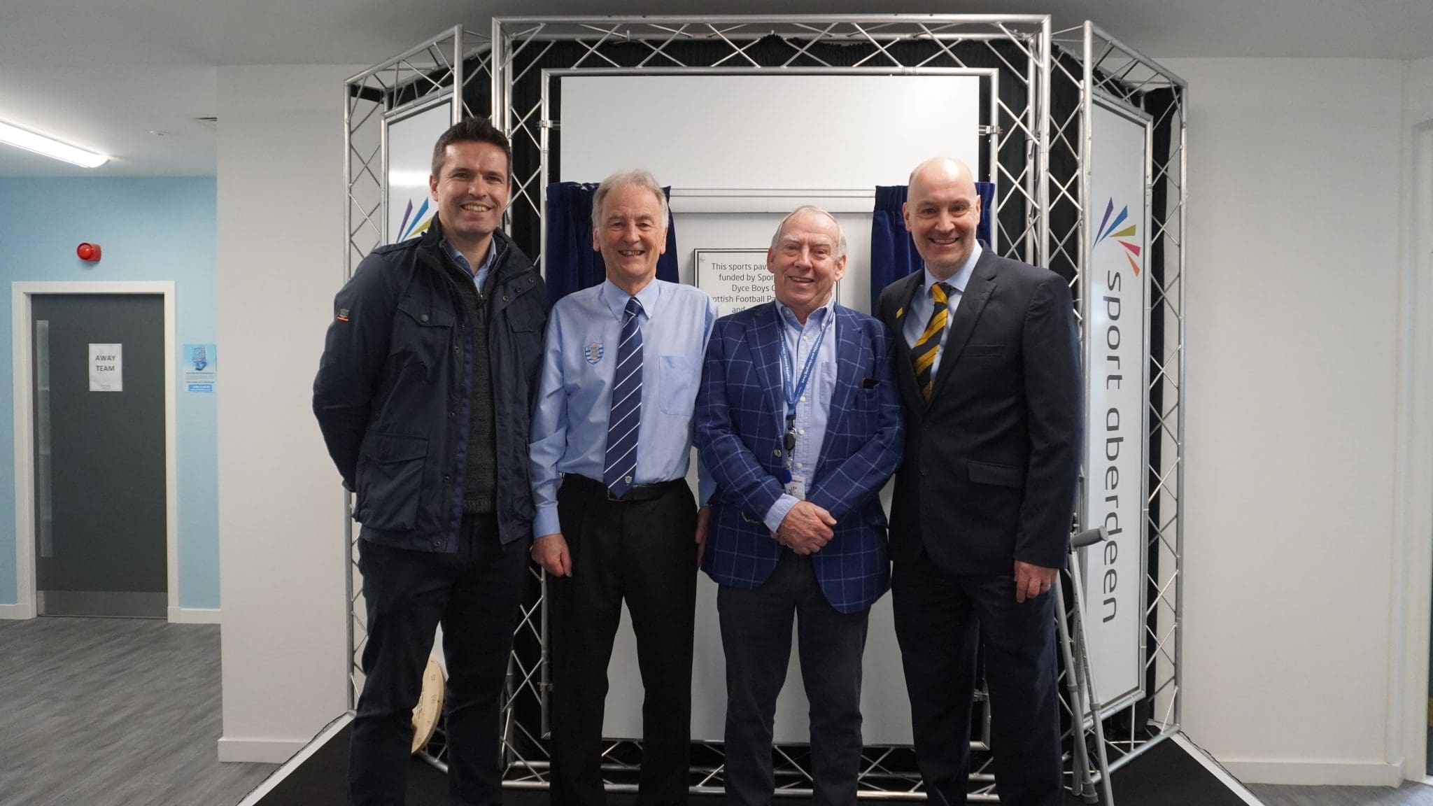 New vibrant sports pavilion in Dyce officially opened - Sport & Activities - Sport Aberdeen